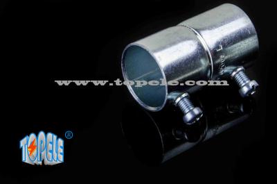 China Steel EMT Set Screw Coupling 1/2 to 4 Inch Conduit Fittings for Electrical Connections for sale