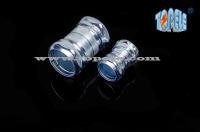China Electrical Metallic Tubing Compression Coupling 1/2 to 4 Inch Zinc Plated Steel EMT Connector for sale