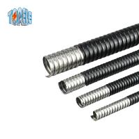 China Galvanized Steel Electrical Cable Ip65 Flexible Metal Conduit PVC Coated for sale