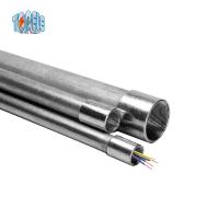 China GI Electrical Pipe BS4568 Conduit Hot DIP Galvanized 20mm 25mm with Coupler Cap for sale