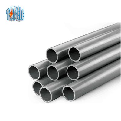 China Electrical Hot Dipped Galvanized EMT Conduit Pipe Rigid Aluminum Metallic for sale