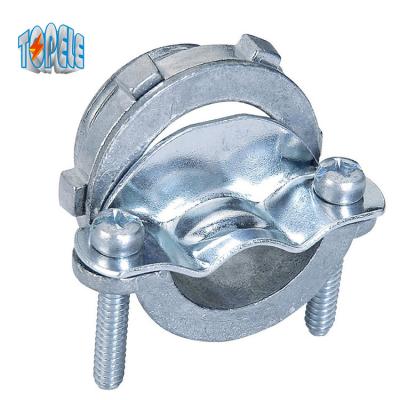 China Zinc Die Cast Clamp Type Romex Cable Connector For Wire OEM 3/4