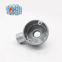 China TOPELE BS4568/BS31 Malleable Iron Electrical Junction Box 20mm 25mm Galvanized Conduit Fitting for sale