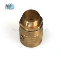 China Brass Flex Metal Conduit Fittings Long Short Type Male Hexagon Bush 15mm to 50mm Electrical Conduit Adaptors for sale