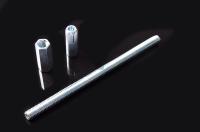 China Threaded Rod Hex Coupling Unistrut Channel Threaded Rod With Steel Zinc Plated for sale