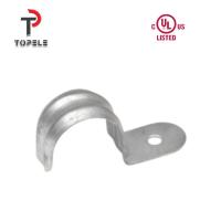 China Steel Conduit Clip Saddle 20mm Single Way EMT Fitting HDG for sale