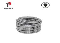 China Galvanized Steel Flexible Metal Conduit FMC 1/2 to 4 Inch 100 ft Length for sale