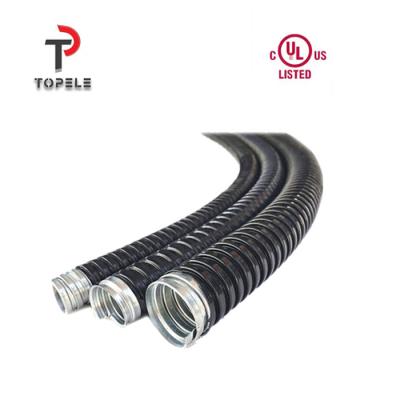 China Galvanized Steel Electrical Flexible Metal Conduit PVC Coated for sale