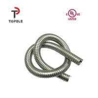 China Silver Galvanized Steel Flexible Conduit 3/8'' - 4'' for sale