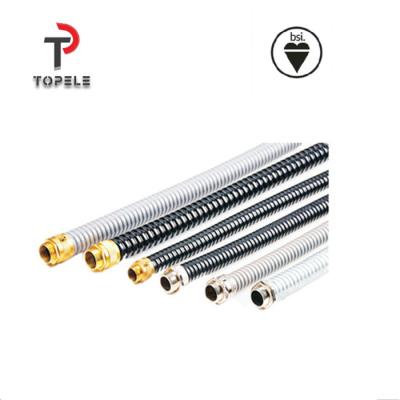 China PVC Coated Galvanized Iron Flexible Conduit 20mm 50m Corrosion Resistant LFMC for sale