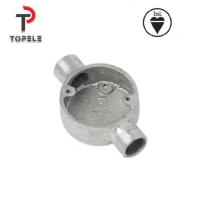 China Malleable Circular Junction Box One Way BS4568 BS31 for sale