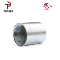 China IMC / Rigid Threaded Conduit Coupling Zinc Coating Galvanized Steel for sale