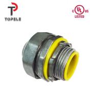 China Female Zinc Die Cast Liquid Tight Flex Connector 3/8-4 Inch Straight UL for sale
