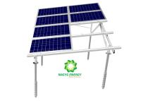 China Adjustable Aluminum Solar Mount Structure Solar Panel Mounting Brackets Racking System for sale