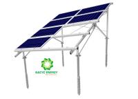 China Adjustable Aluminum Solar Panel Mounting System PV Panel Mounting Structure for sale