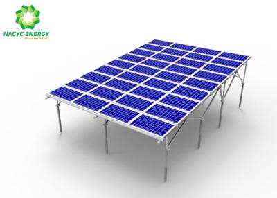 China Pre Assembly Ground Mount Solar Racking Systems Aluminum Solar PV Mount Structure Portable for sale