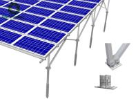 China Pre Assembly Ground Mount Solar Racking Systems Aluminum Solar PV Mount Structure Portable for sale
