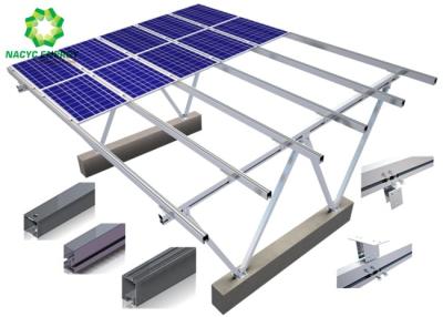 China Solar Ground Aluminum Silver Carport Structures Solar Panel Racking Systems Solar Power Carport System for sale