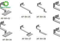 China Sun Tracking Solar Solar Mounting Structure Metal Stainless Steel Roof Solar Panel Wall Mounting Brackets for sale