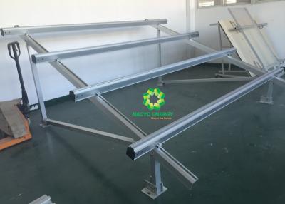 China Universal Solar Panel Pole Mount Bracket Anodized Aluminum for Solar Power Plant for sale