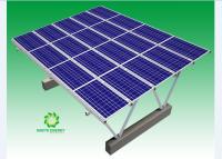 China Greatly Reinforced Structure Solar PV Waterproof Carport System With Corrosion Resistance for sale