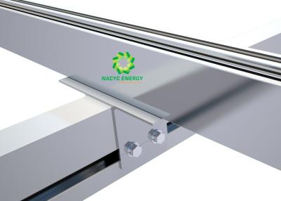 China Solar Pv Carport Structures Silver Color Corrosion Resistance With Robust Structure for sale