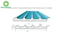 China Sturdy Reliable Shorter Solar Mounting Rails For Metal Roof , Solar Panel Mounting Brackets for sale