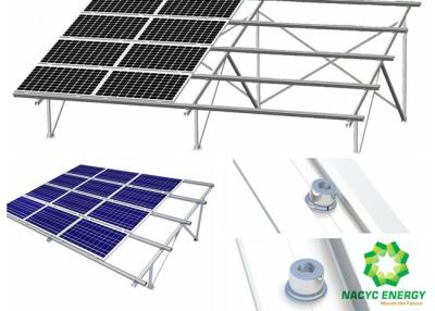 China PV Anodized Aluminum Solar Panel Mounting System Roll Ground for sale