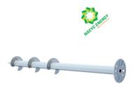 China Q235 Steel Ground Screws For Solar Mounting System Adjustable for sale
