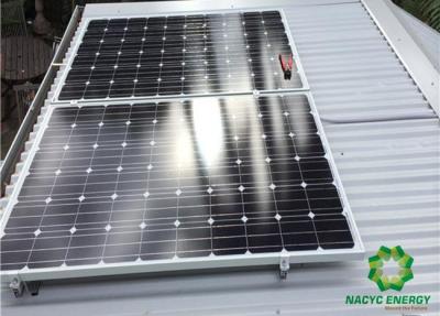 China Pitched Roof Corrugated  Trapezoidal Metal Sheets Solar Roof Racking Structures Solar Roof Mounting Systems for sale