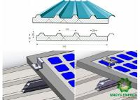 China Innovation Design Great Flexibility Metal Roof Solar Mounting Systems With Sturdy Reliable Structure for sale