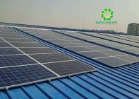 China Pitched Roof Corrugated  Trapezoidal Metal Sheets Solar Roof Racking Structures Solar Roof Mounting Systems for sale