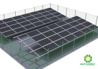 China Adjustable Orientation Aluminum Solar Panel Mounting System solar panel mounting system  for rolling ground and slope for sale