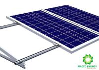 China Free Penetration Wind Proof Ballasted Solar Mounting Systems Flat Roof Rust - Resistance for sale