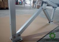 China Aluminum Ground Mount Solar Racking Systems For Large Scale Installation Project for sale