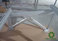 China Aluminum Ground Mount Solar Racking Systems For Large Scale Installation Project for sale