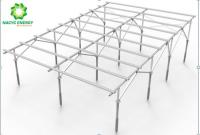 China Foldable Rolling Aluminum Ground Mount Solar Racking System With Adjustable Structure for sale