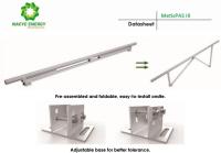 China Customized Solar Power Ground Mounting Systems Aluminum Solar Panel Mounted System for sale