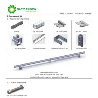 China Flexibly Adjusted Ground Mount Solar Racking Systems , Ground Mounted Solar Pv Systems for sale