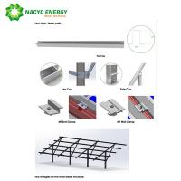 China Adjustable Solar Panel Mount Mounting Rack Solar Panel Mounting Brackets South Sfrica For Solar Panel Project for sale