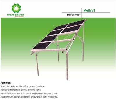 China All Used Aluminum Solar Panel Frame Solar Panel Support Brackets PV Structure For Solar Panel Project for sale