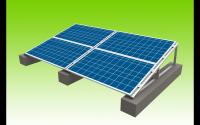 China Roof Mounting Brackets Versatile Fast Installation Ballasted Solar Mounting Systems Pre - Assembled for sale