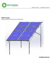 China Flexibly Adjusted Ground Mount Solar Racking Systems , Ground Mounted Solar Pv Systems for sale