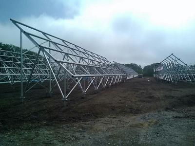 China High Standards Easy Installation Aluminum Solar Panel Mounting System Solar Ground Racking System for sale