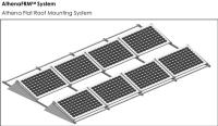 China Ballasted Aluminium Solar Panel Mounting System / Flat Roof PV Mounting Structures for sale