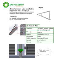 China Pitched Roof All Used Aluminum Solar Panel Frame PV Mounting Structure For Flat Roof PV Mounting System for sale