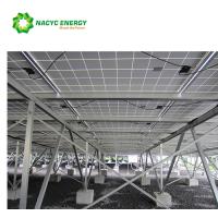 China Adjustable Orientation Ground Mounting System PV Panel Mounting For Concrete Block Or Screw Pile for sale