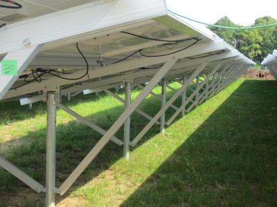 China Monocrystalline and Polycrystalline Solar Panel Tilt Mounting Brackets Pole Ground Mounting System Easy To Install for sale