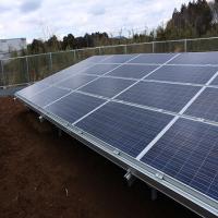 China Aluminum Solar Panel Structure PV Mounting Brackets For Rolling Ground And Slope for sale