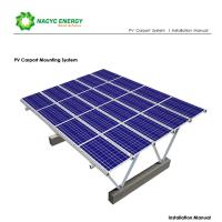 China Residential Solar Systems Solar Parking Lot Patented Design Carport Solar Systems Ground Mount Solar Racking Systems for sale